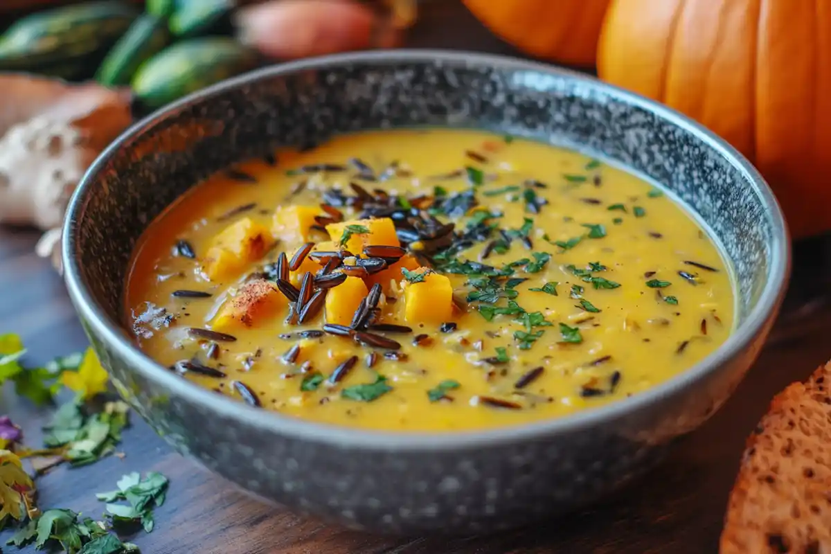 Pumpkin Wild Rice Soup Recipe: Creamy, Nutritious Fall Favorite ...