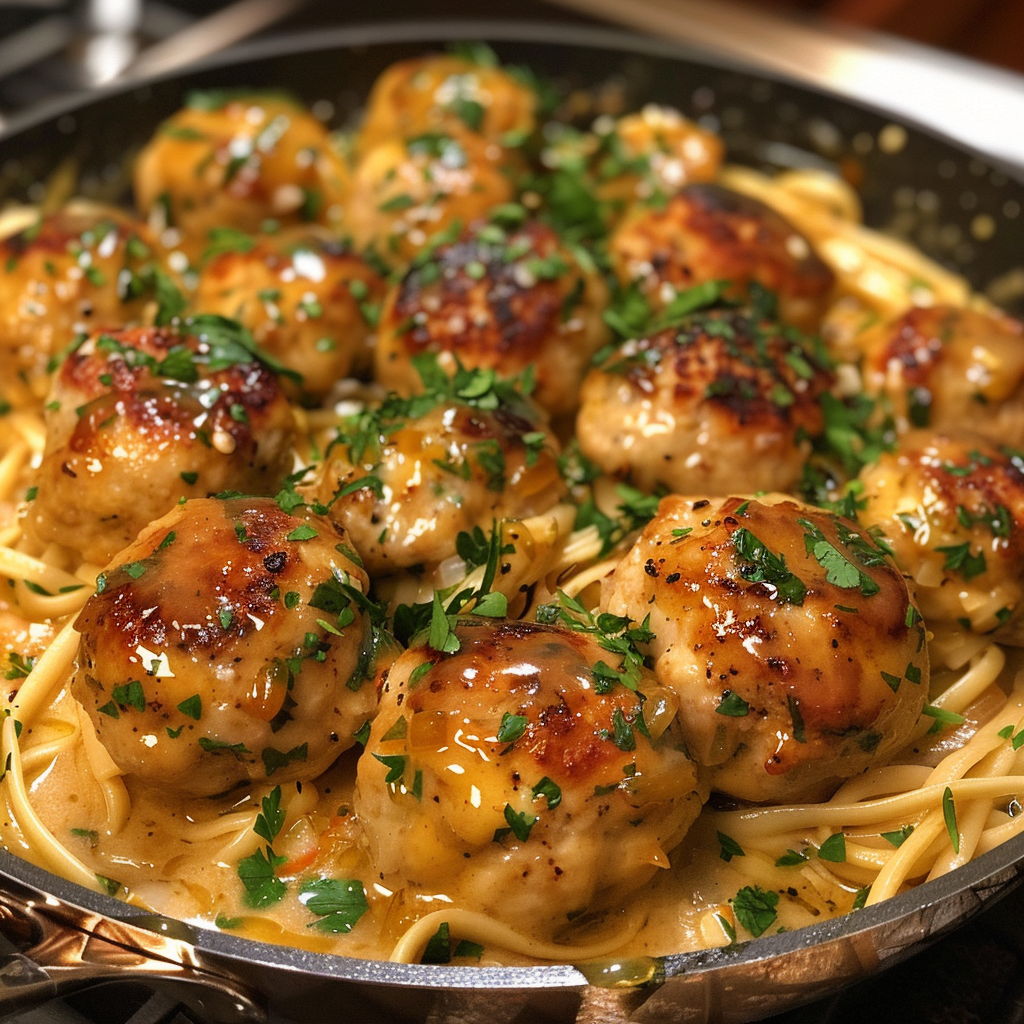 Chicken Piccata Meatballs – Easy, Zesty & Family-Friendly