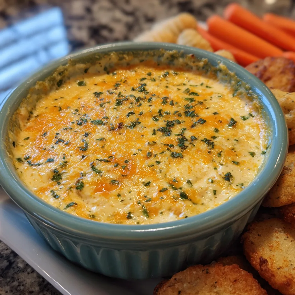 Cheddar Ranch Party Dip – Creamy, Cheesy & Addictively Delicious Appetizer